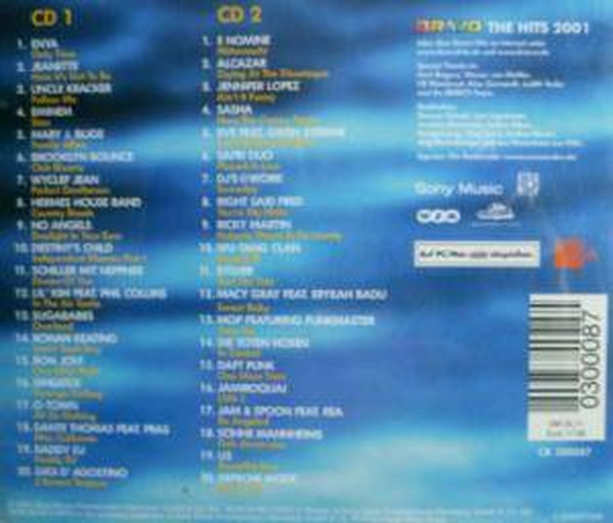 Bravo Hits 2001, Onbekend | CD (album) | Muziek | bol.com