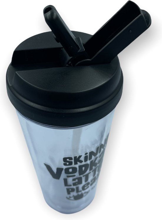 Sport Beker - Beker Voor Onderweg - Plastic herbruikbare beker - Hard ...