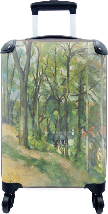 Valise - Un coin dans les bois - Peinture de Paul Cézanne - 35x55x20 cm ...