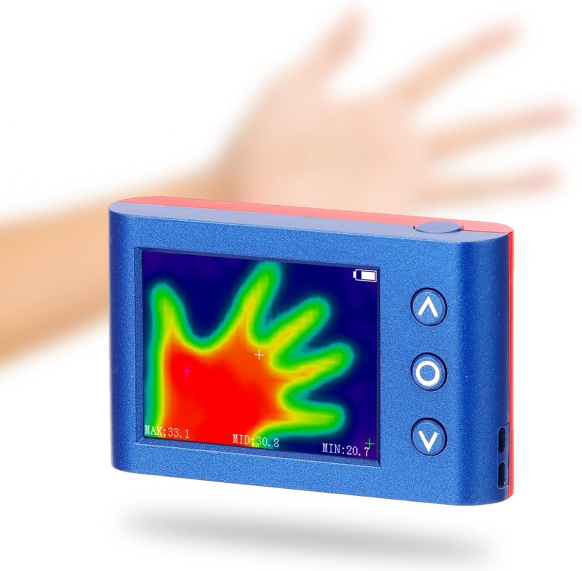 Dakta® Infrarood Warmtebeeldcamera | Warmtemeter | Digitaal | Sensor ...