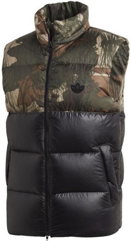 adidas Originals Down Camo Vest Trainingspak jas Mannen camouflage Heer | bol.com