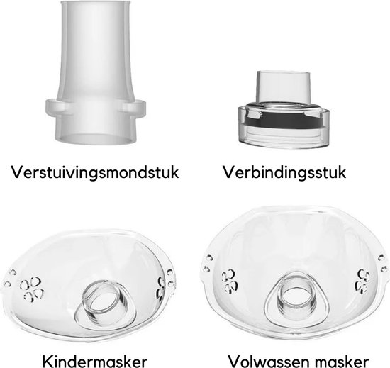 Noiller Inhalator - Vernevelaar - Aerosoltoestel - Aerosol - Wit - Incl ...