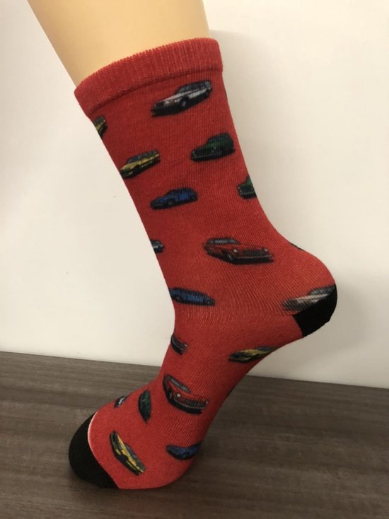 Vrolijke Volvo Sokken ZWART maat 42-45 | bol