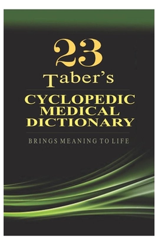 Taber's Cyclopedic Medical Dictionary | 9798754231788 | Benjamin Lough ...