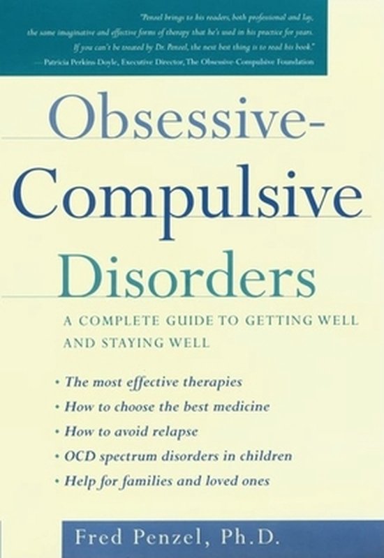 Obsessive-Compulsive Disorders | 9780195140927 | Fred Penzel | Boeken ...
