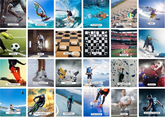 Cadeautip! Sport memory - Sport - Memory spel - 70 stuks - schoencadeautjes... | bol.com