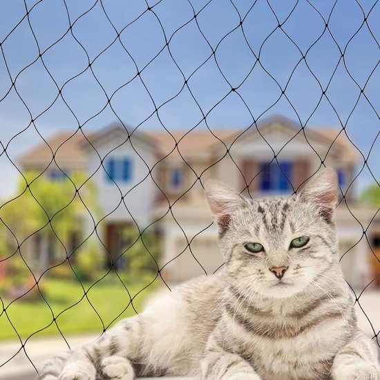Kattennet balkon - Kattenbeschermingsnet - Balkon Net - Balkonnet ...