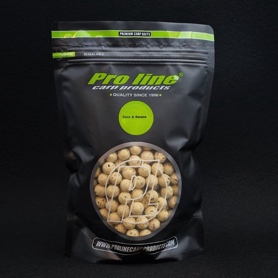 Pro Line - Coco Banana | Boilie | 20mm | 1kg | bol