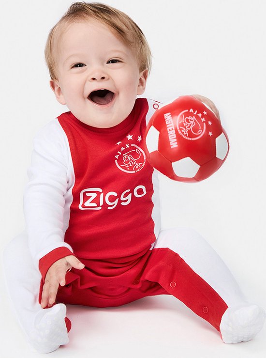 Ajax-baby kruippakje wit-rood-wit | bol