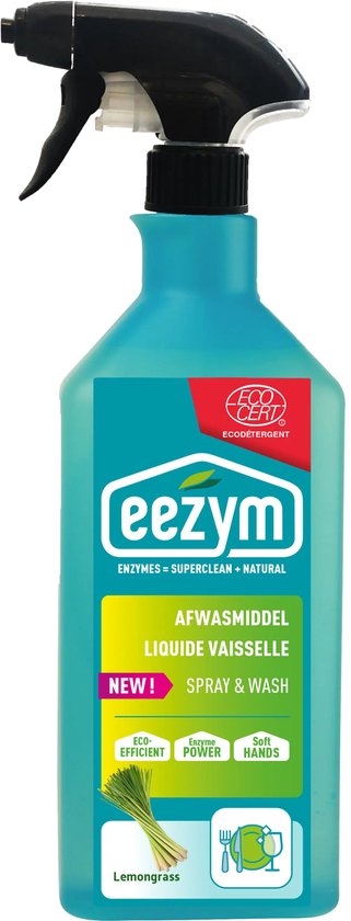 Eezym - Vaatwas spray - afwasmiddel - 750ml | bol