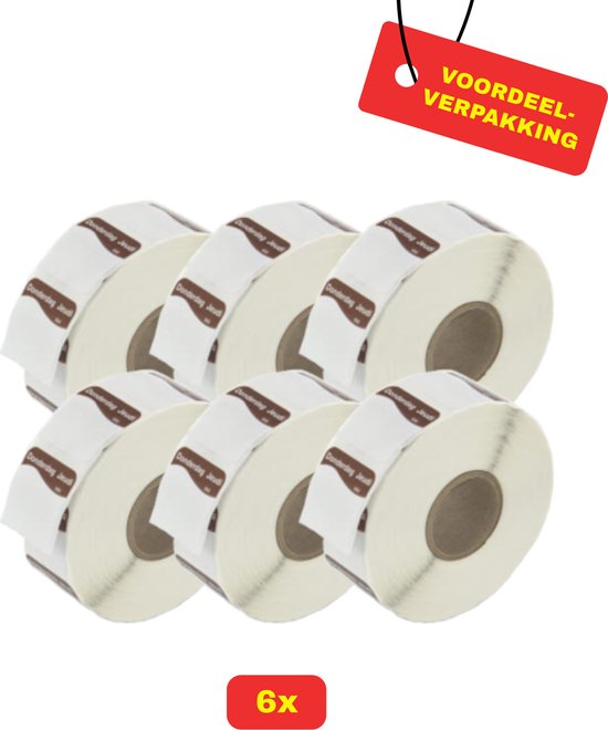 6X HACCP stickers met schrijfvlak Rol "Donderdag" - Voordeelverpakking ...