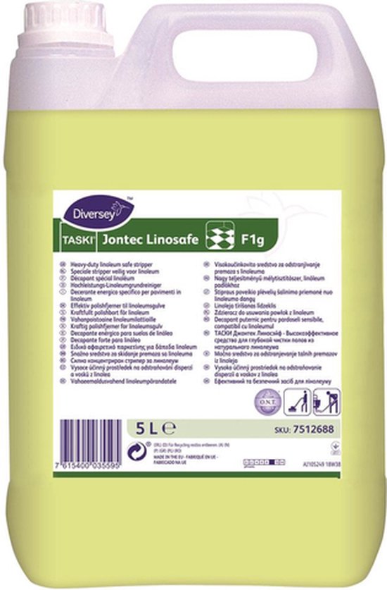 Taski Jontec Linosafe 5 Liter Hechtingsreiniger | bol