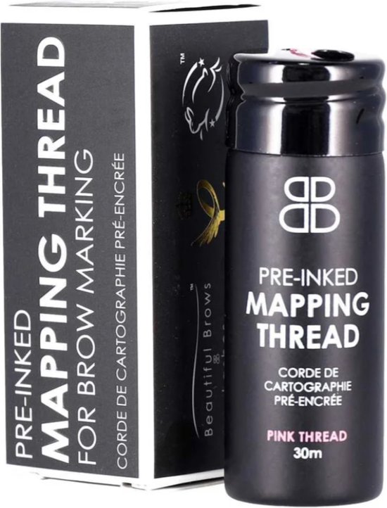 Beautiful Brows & Lashes Pre-Inked Mapping Thread- Mapping Draad - 30 ...