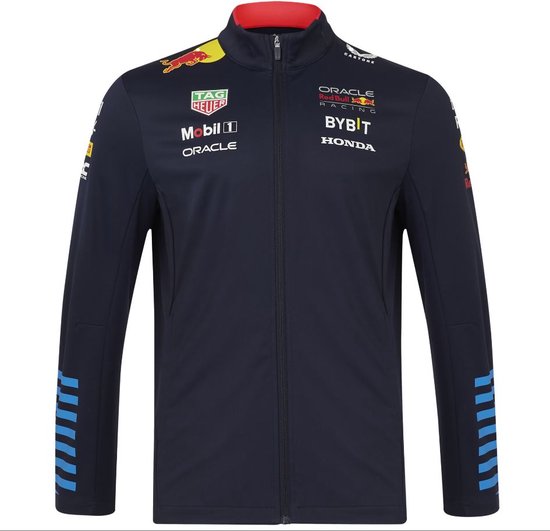 Red Bull Racing Teamline Softshell Jas 2024 XXXXL - Max Verstappen Jas ...