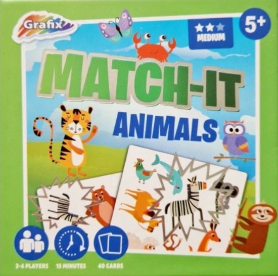 Grafix - Match-It Animals | Games | bol