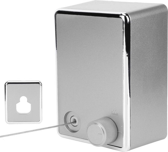 Extendable 4M Double Lines Wall Clothesline - Retractable Dryer for ...