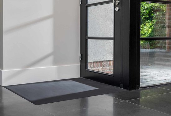 Schoonloopmat- droogloopmat - 90 x 150 cm antra - 2 stuks | bol