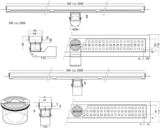 Van den Berg Premium line Douchegoot | bol