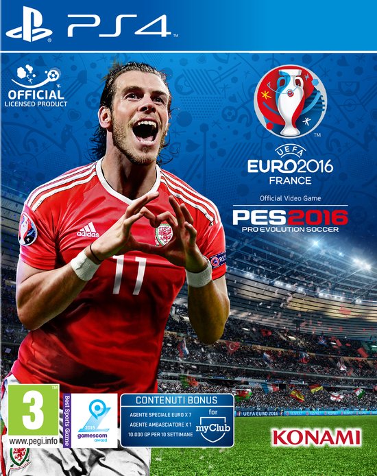 Konami UEFA Euro 2016 PS4, PlayStation 4, Multiplayer modus, E (Iedereen) | Games | bol