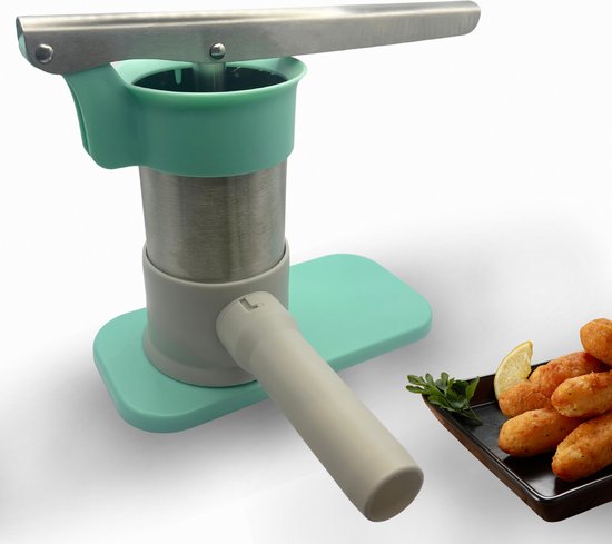 TEN® Krokettenmaker - Kroketmaker met 4 Formaten - Kleine Kroketten ...