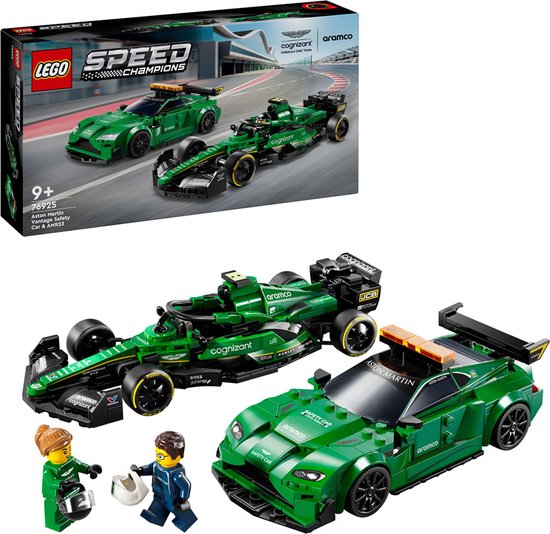 LEGO Aston Martin Safety Car & AMR23 F1 Auto - 76925 | bol