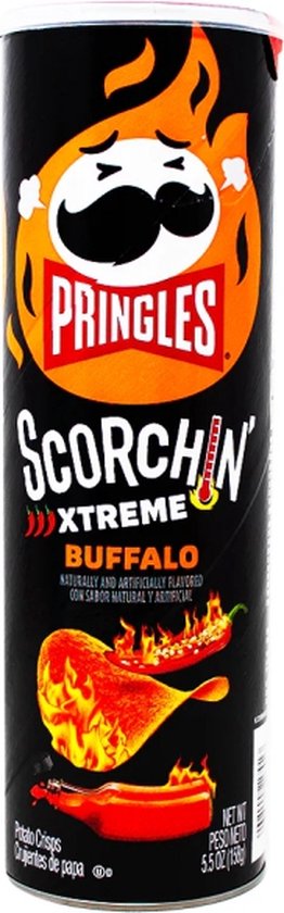 Pringles Scorchin Buffalo (5.5oz/156g) | bol