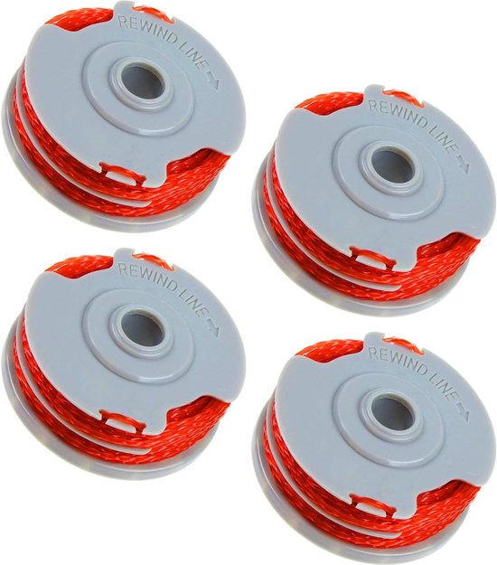 4 stuks FLYMO FLY021 grastrimmer spoel lijn, Φ1,5 mm 11 m dubbele ...