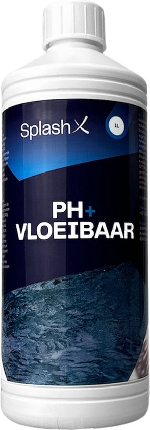 Splash-X pH+ vloeibaar - 1 liter - pH verhogen | bol