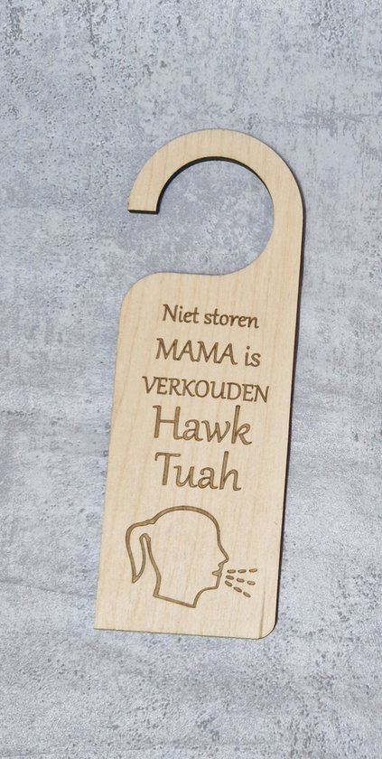 Deurhanger Hawk Tuah | bol