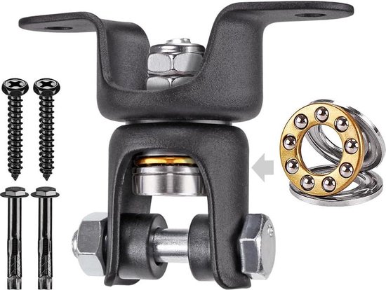 Heavy Duty Bokszakketting - 800 lbs capaciteit - 360 ° rotatie - houten ...