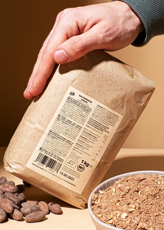 KoRo | Bio gekiemde porridge cacao 1 kg | bol