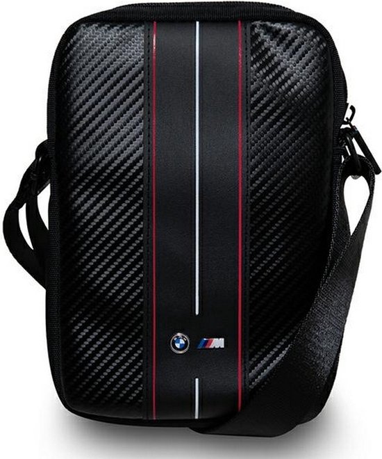 BMW Carbon Red Stripes Tablet Tas - (Geschikt voor Scherm tot 8 Inch ...