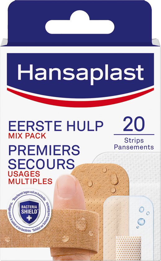 Hansaplast Eerste Hulp Mix Pack Pleisters - Wondpleisters ...