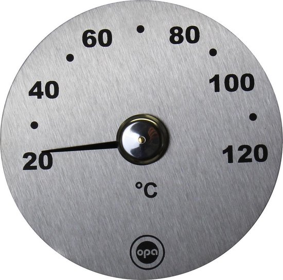 OPA - sauna thermometer - RVS | bol