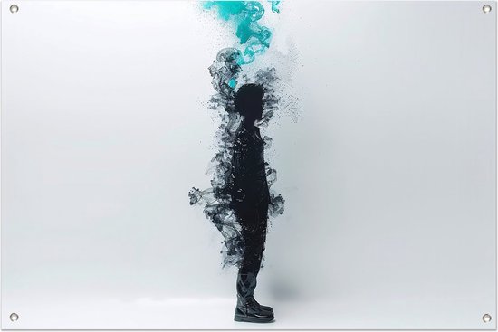 Silhouet poster - Figuratief posters - Tuinposter Rook - Poster buiten ...