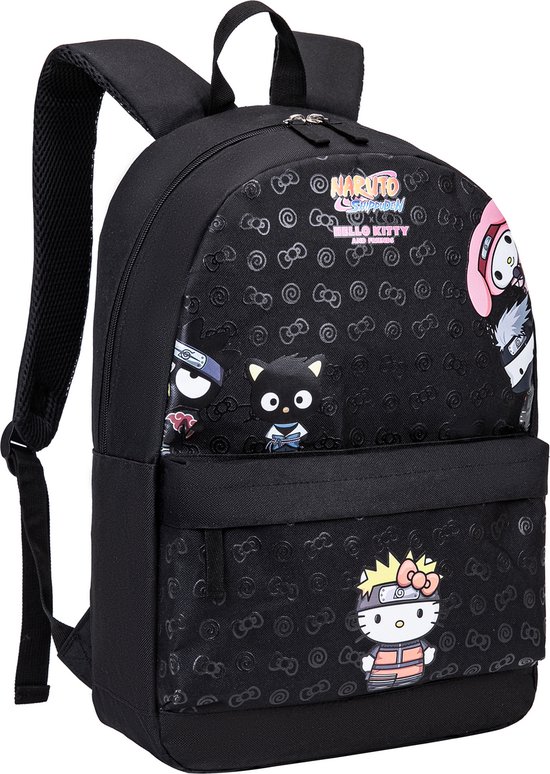 Hello Kitty x Naruto Rugzak Jongens Meisjes - Hoogte 44cm | bol