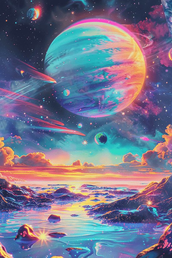 Universum Poster | Kosmische Poster | Wetenschap Poster | Unieke Poster ...