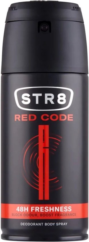 Str8 - Deodorant - Spray - Red Code - 150ml | bol