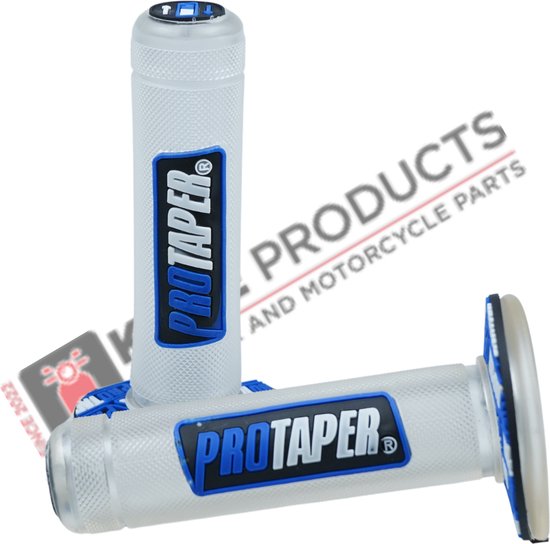 Handvatten Pro Taper Transparant Blauw Scooter Motor Brommer Derbi Beta ...
