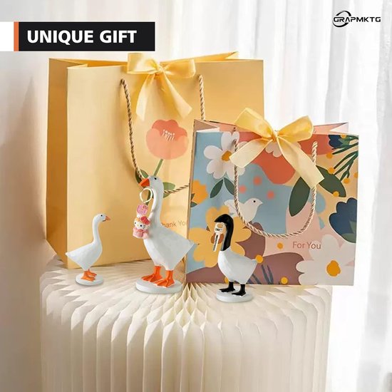 Magnetische Gans Sleutelhanger Leuke Tafeldecoratie Tafeldecoratie ...