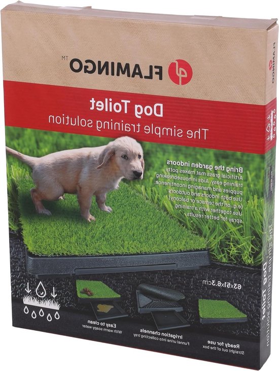 Grastoilet - 63 x 51 x 63 cm - dienblad PELOU toevoegen - duurzaam en ...
