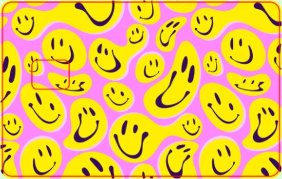 Pinpas sticker Smiley - Pinpasstickers - Pimp je pinpas - Kaartdecor ...