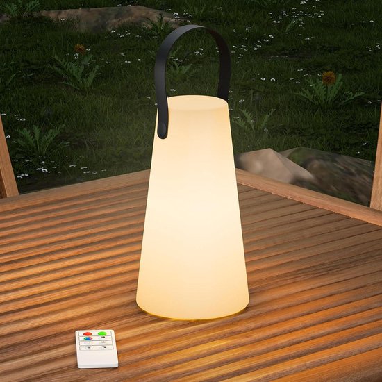 Tafellamp voor buiten met afstandsbediening - warmwit - 8 kleuren ...