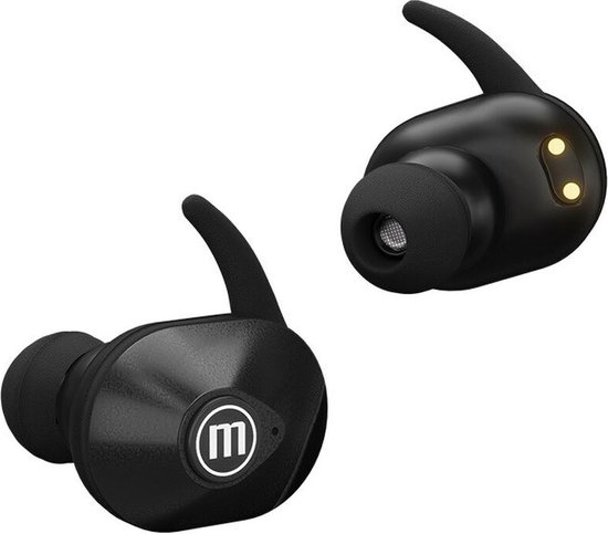 MAXELL MINI DUO Słuchawki bezprzewodowe bluetooth TWS EARBUDS czarne | bol