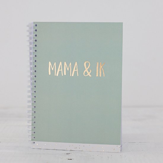 Mama & Ik Invulboek - Invul Album Groen - Kraam Cadeau - Kraamboek | bol