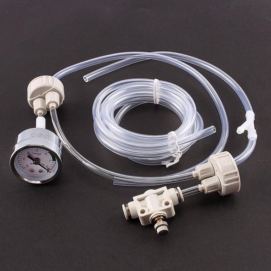 Co2 Regulator DIY Co2 Kooldioxide Generator Aquarium Plant Systeem Kit D201 Buis Klep... | bol