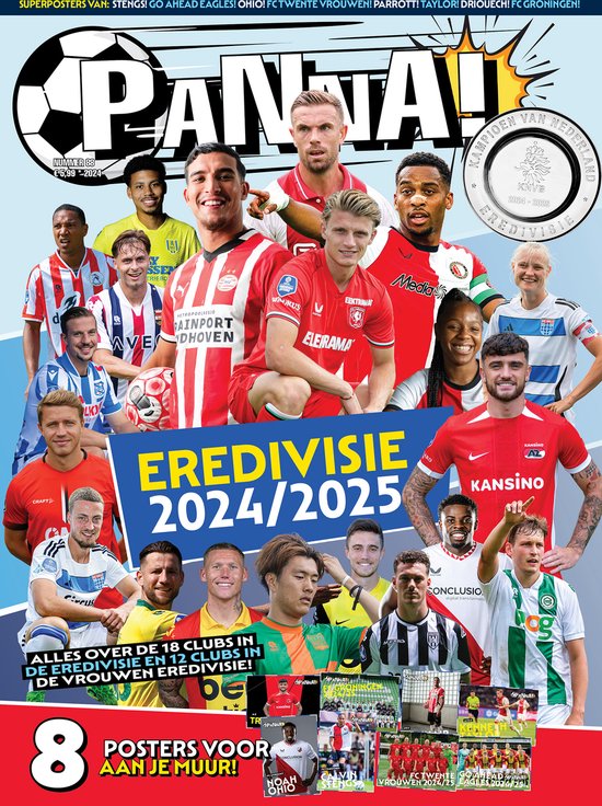 PANNA! Magazine 88 - Alles over de Eredivisie! - jaar 2024/2025 ...