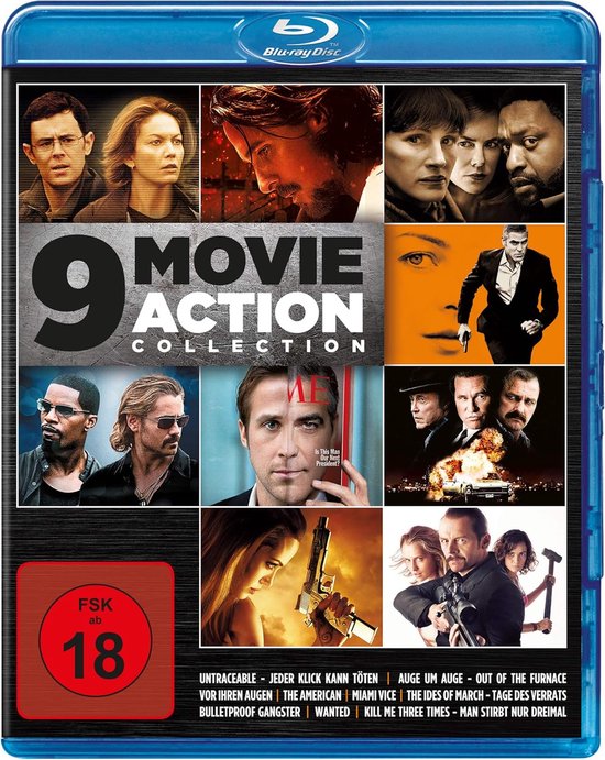 9 Movie Action Collection - Vol. 1 [Blu-ray] Untraceable - Out of the ...