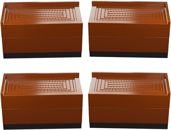 Meubelverhogers 4 stuks - bedverhogers 75 cm - verstelbare verhoging ...