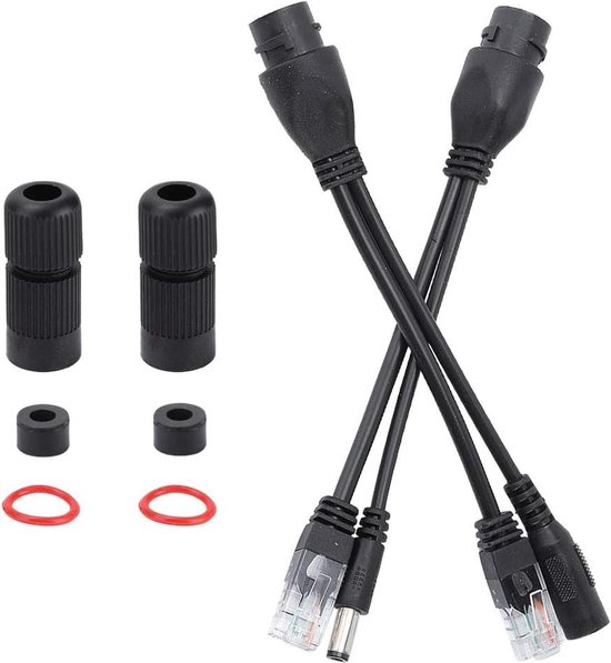 PoE Injector en Splitter Kit - DC12V Uitgang - IEEE802.3af Conform - 10 ...